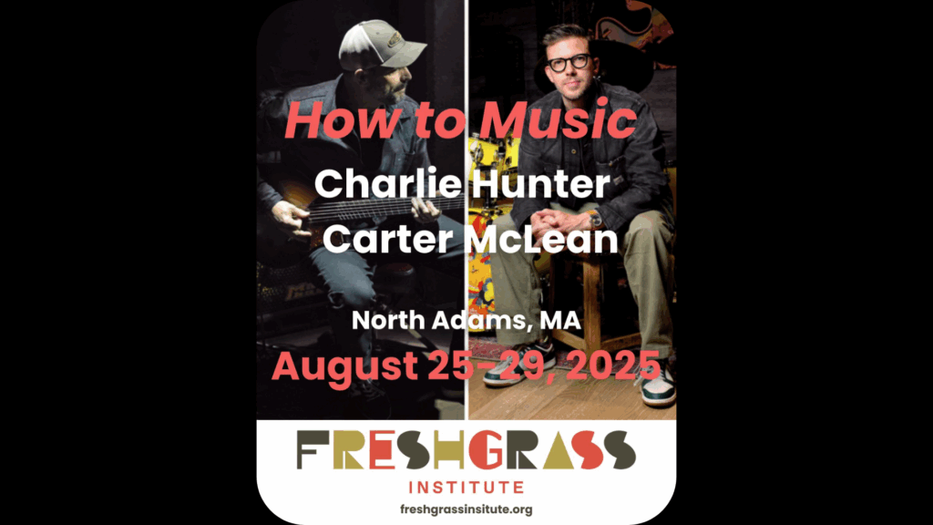 "How to Music" Charlie Hunter and Carter McLean Workshop - Studio9